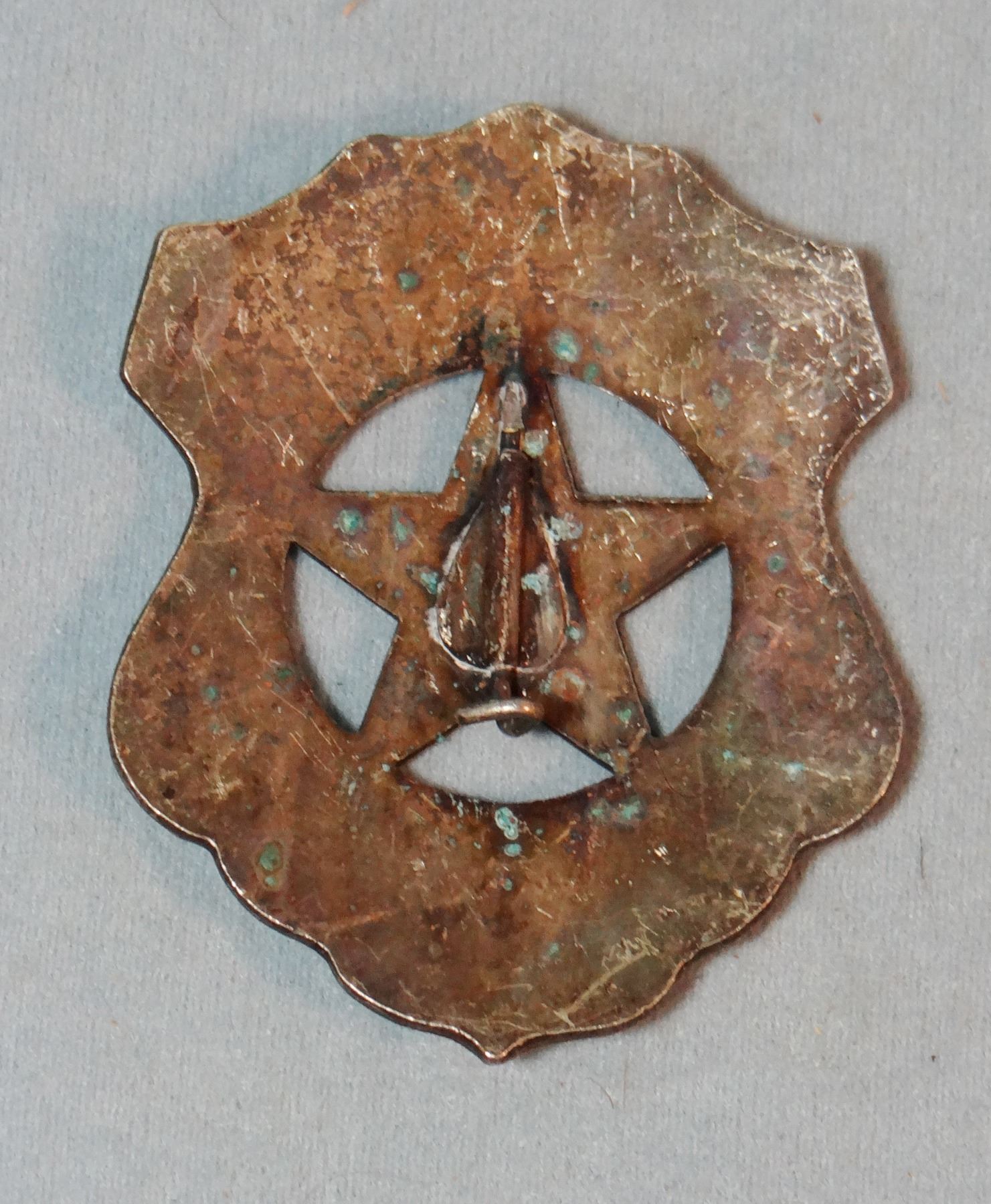 Montana Territorial Prison "Guard" badge