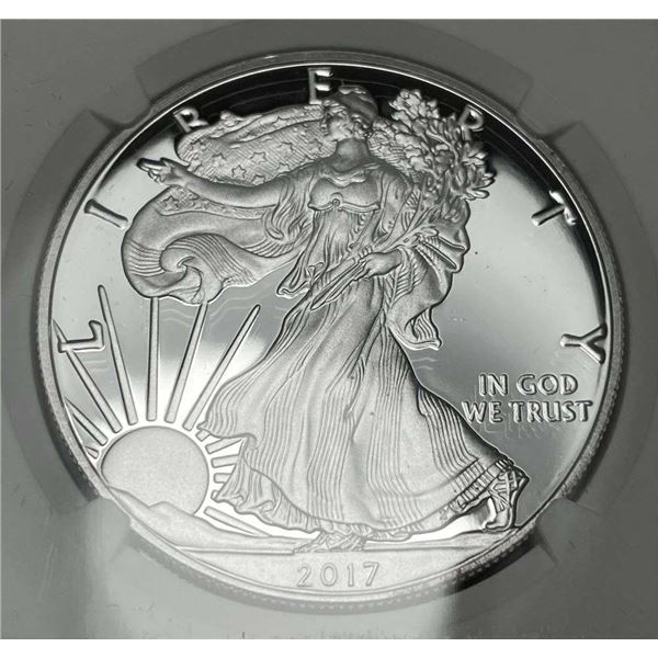 2017-S American Silver Eagle Congratulations Set NGC PF69 Ultra Cameo