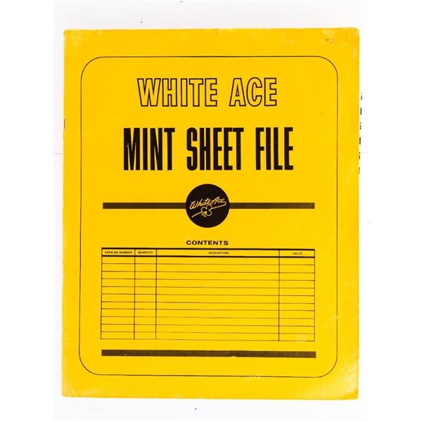 USA Mint Sheets in File -Face $151.00 USD