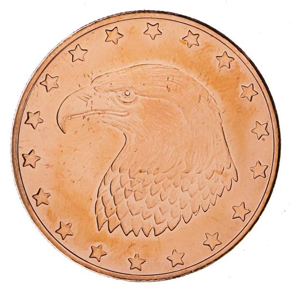Eagle Head Copper Bullion