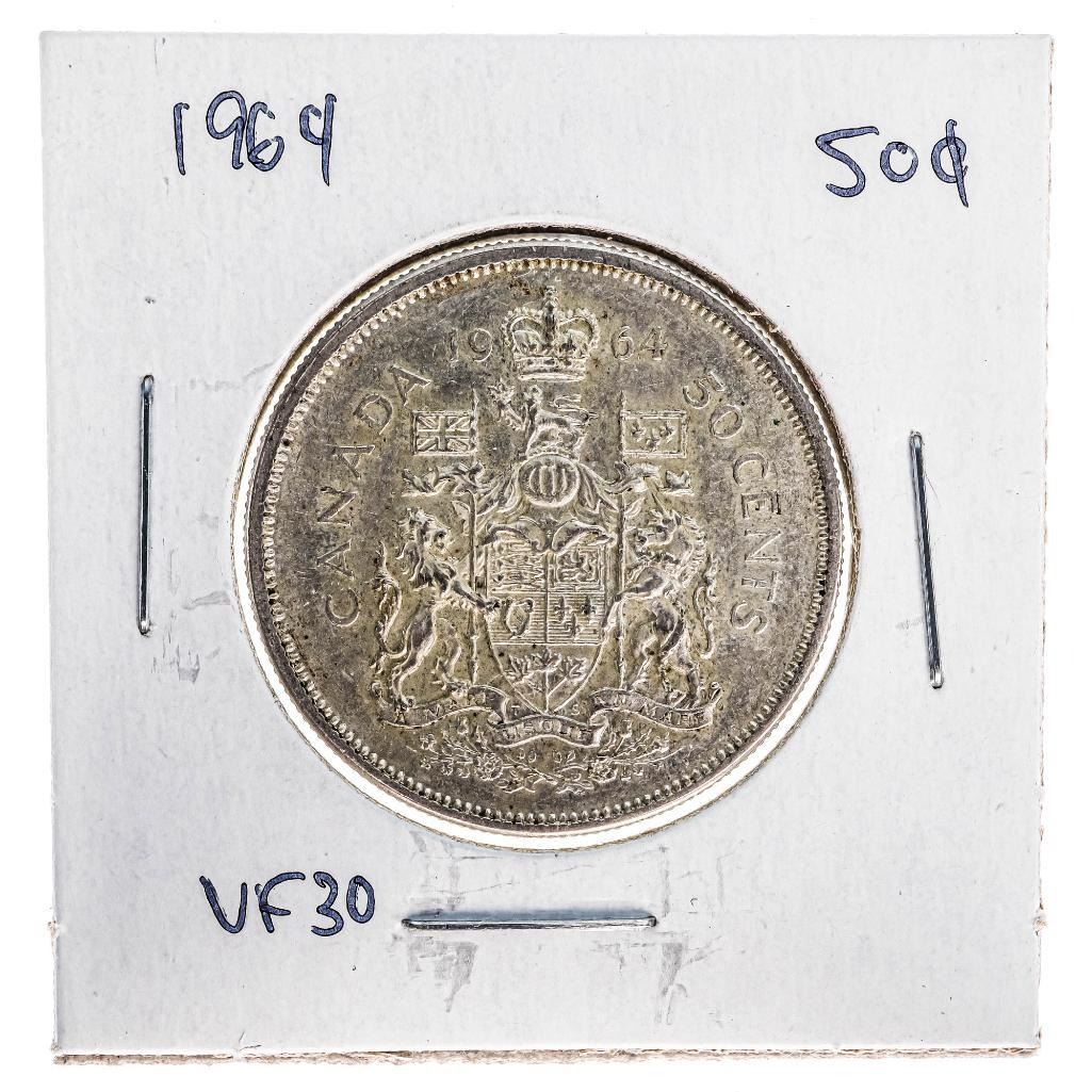 1969 Canada 50¢ VF30