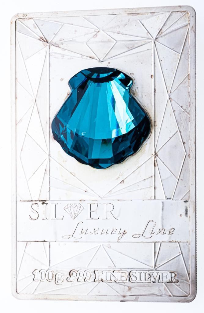 Cook Islands BLUE SHELL $20 Silver Luxury Line series Edition 4 Silver ...