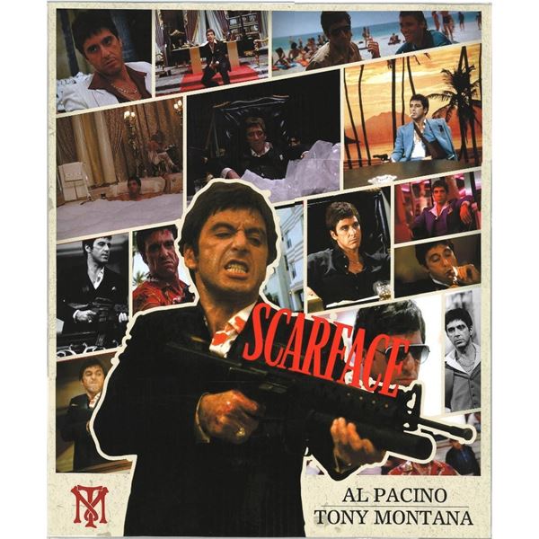 Al Pacino "Tony Montana" Scarface Collage unframed
