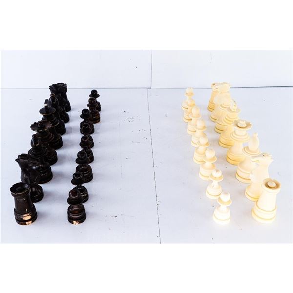 Hand Carved Ivory Chess Men Collection
