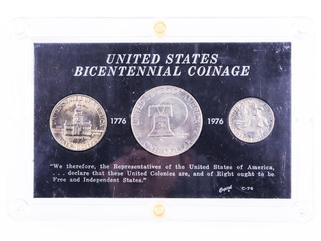 United States Bicentennial Coinage 1776-1976