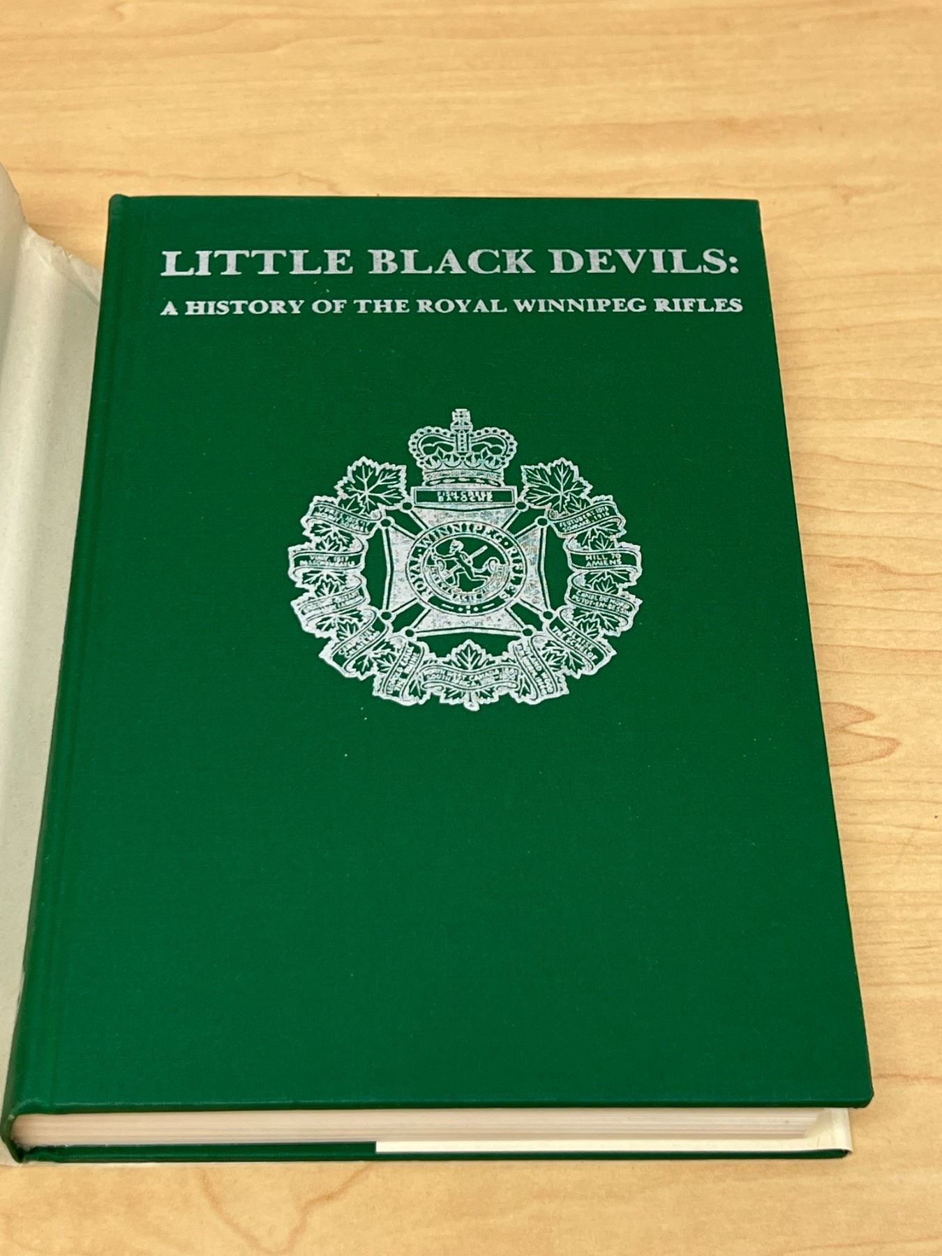 Royal Winnipeg Rifles History Book - Little Black Devils - Bruce ...