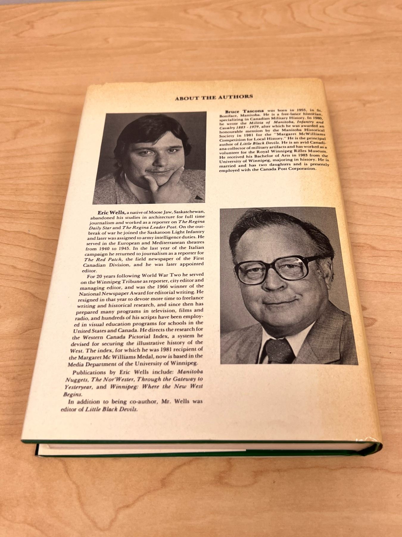 Royal Winnipeg Rifles History Book - Little Black Devils - Bruce ...