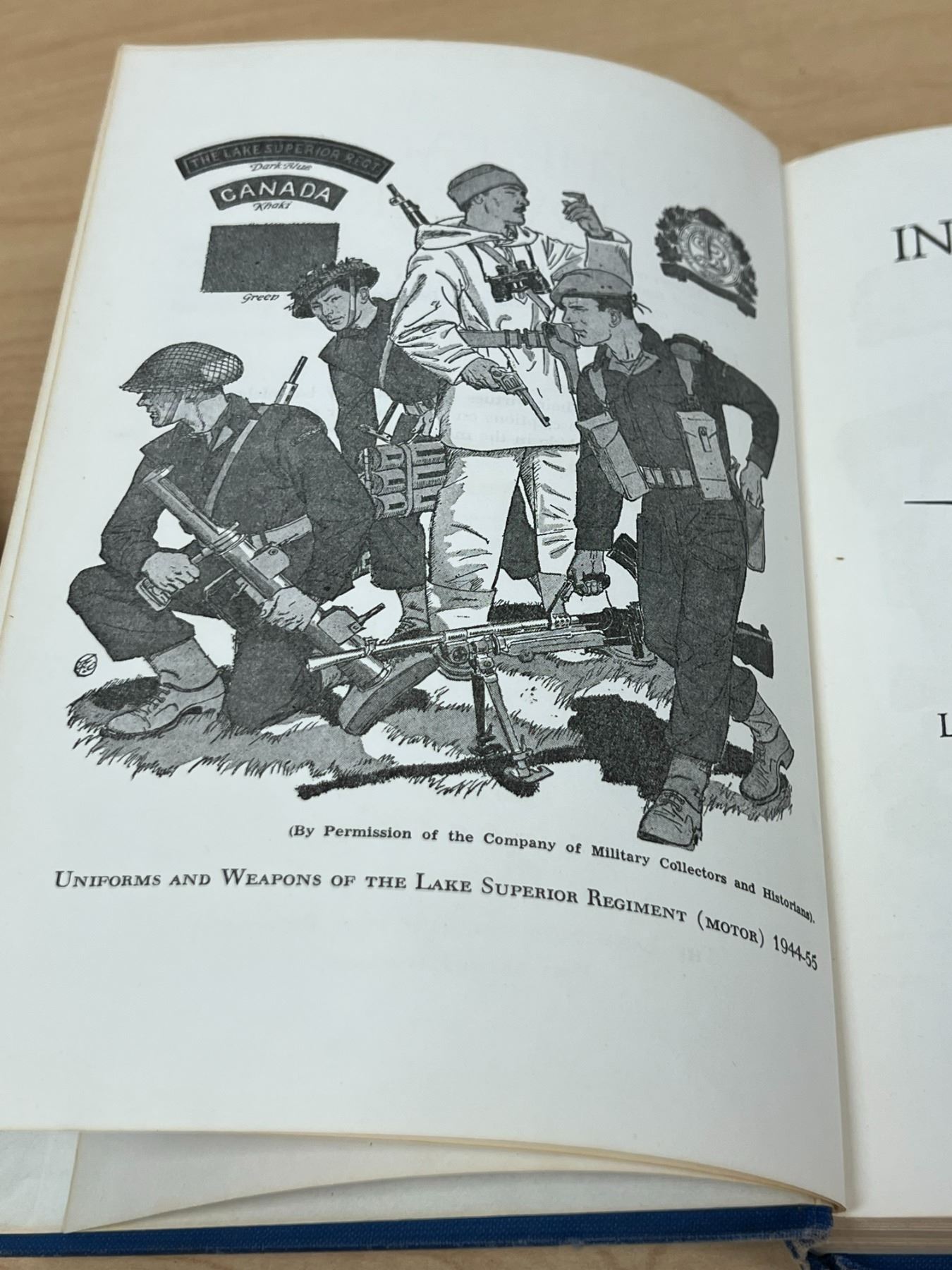 History Of Lake Superior Regiment Book - In The Face of Danger - Lieut ...