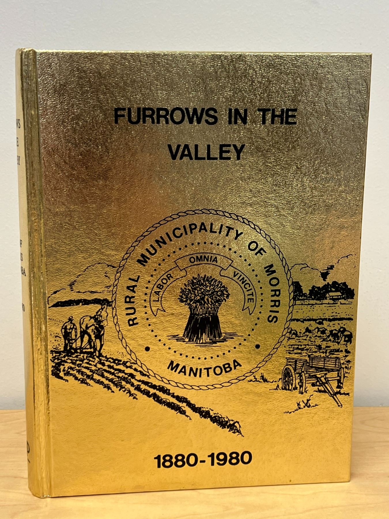 Morris Manitoba History Book - Furrows In The Valley - nice copy 891 ...