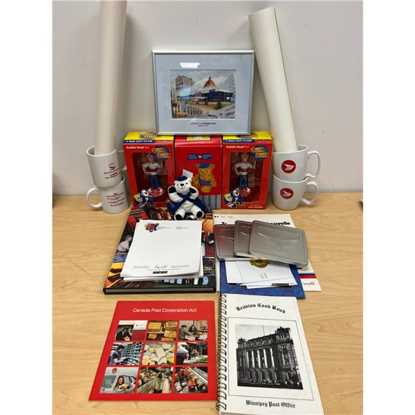 Canada Post Collectibles Lot - Books/Coins/Posters/Mugs etc as pictured