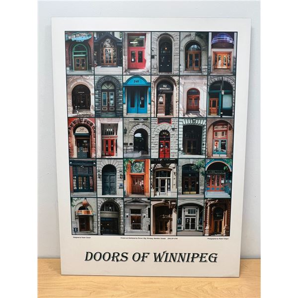 Doors of Winnipeg Poster Board - Photos Robert Chaput; Design Susan ...