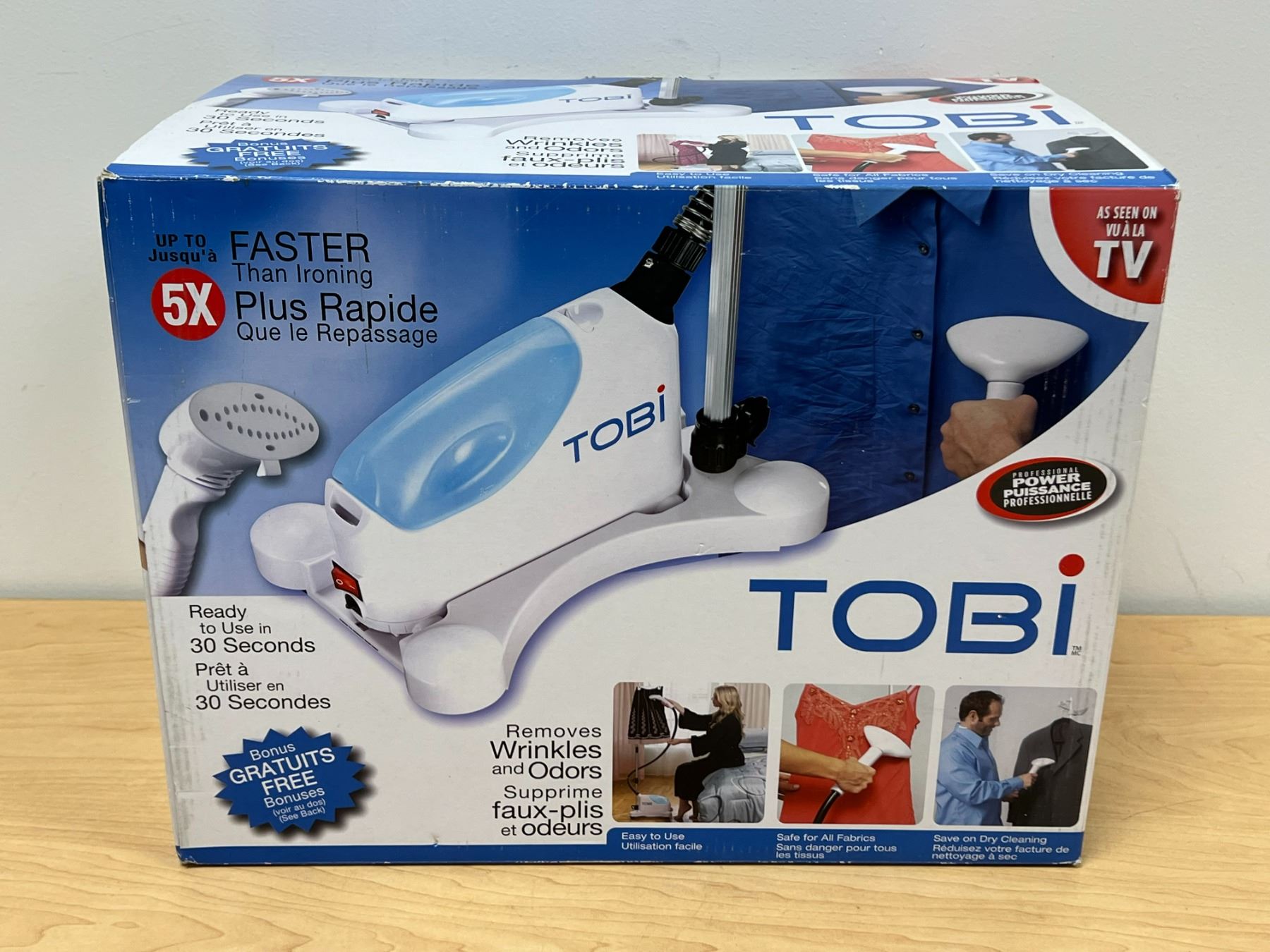 Tobi Steamer - Looks new in box - see all photos