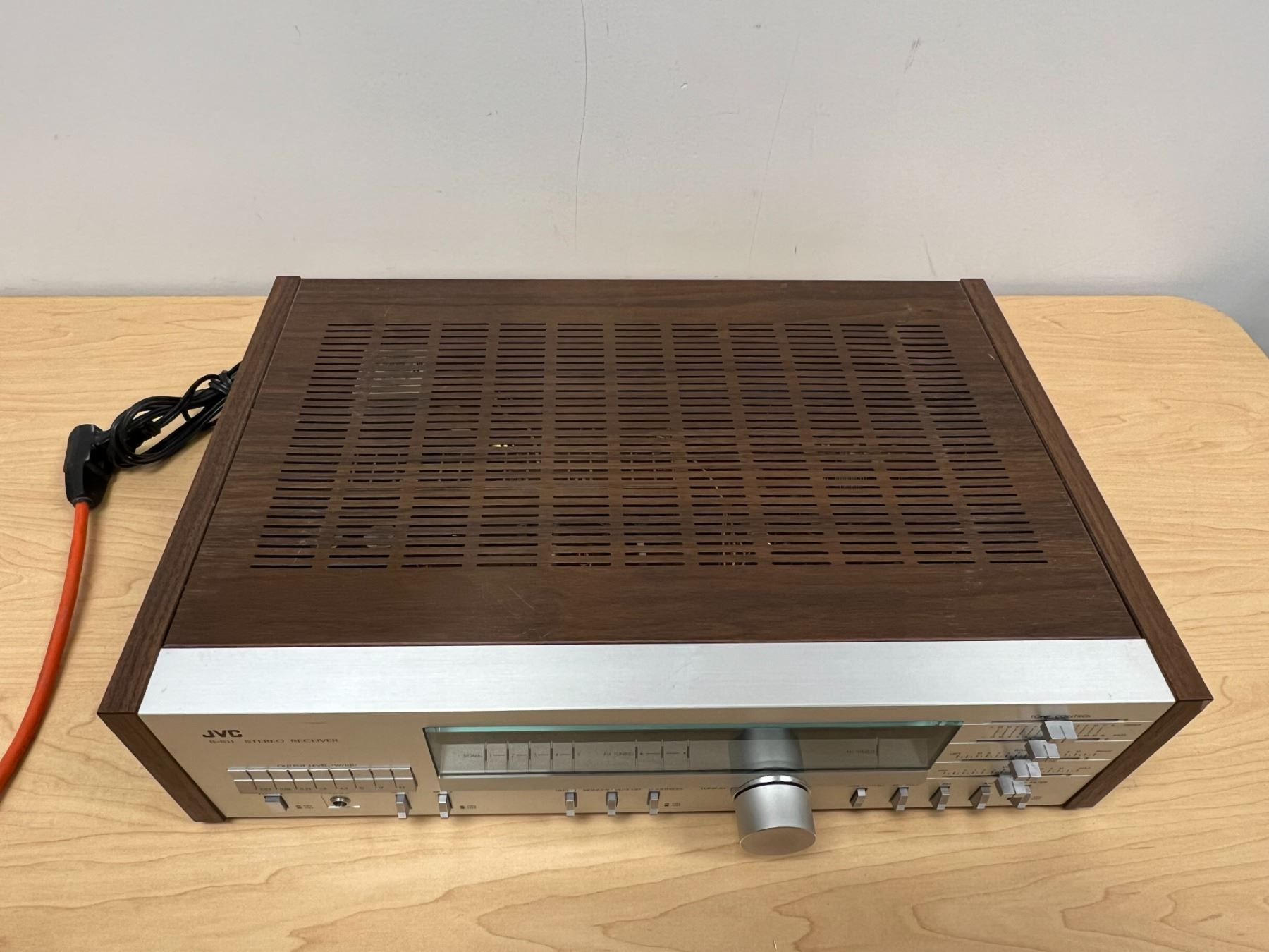 Vintage JVC R-S11 Stereo Receiver - Powers up, only tested for power