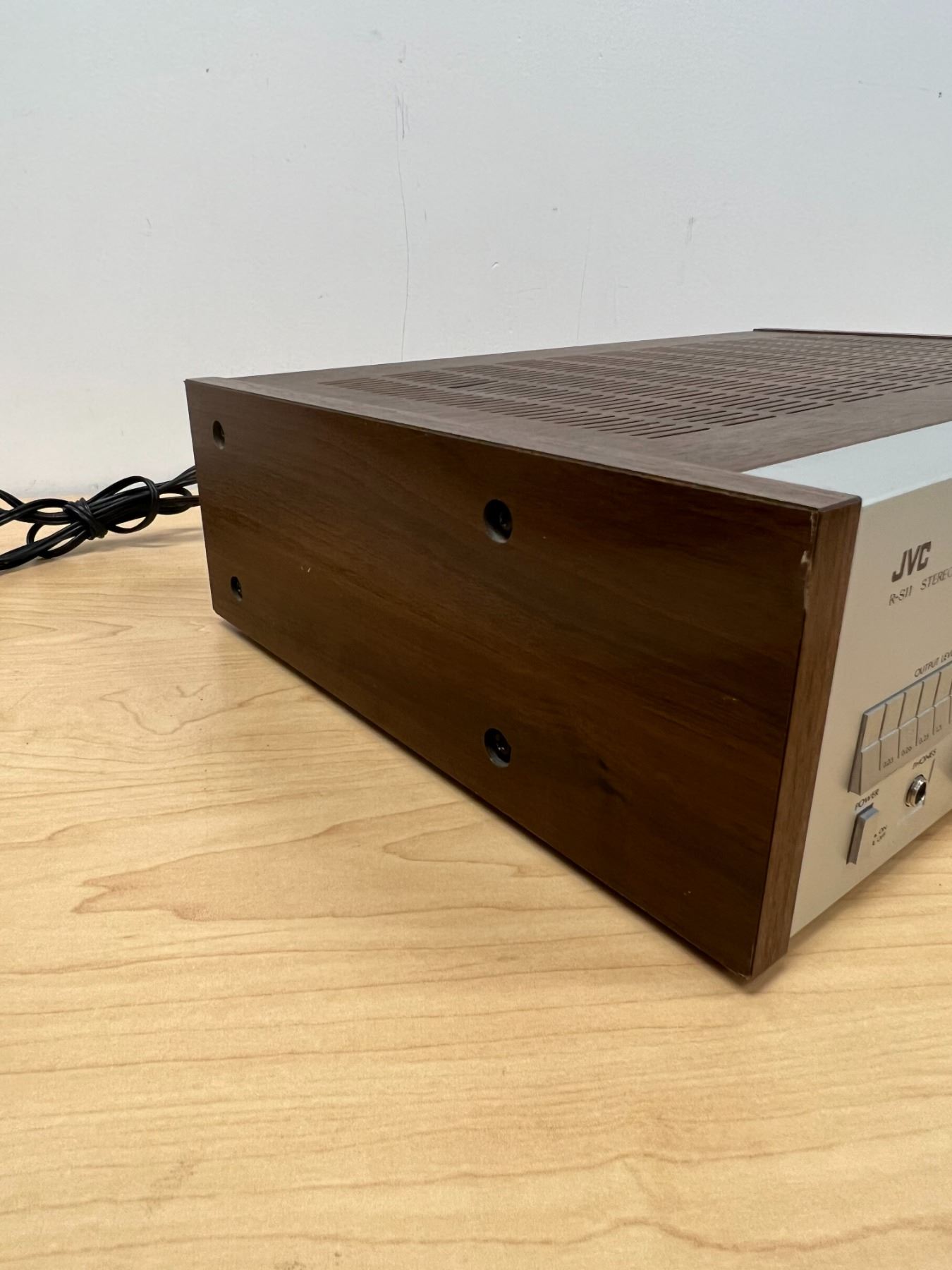 Vintage JVC R-S11 Stereo Receiver - Powers up, only tested for power