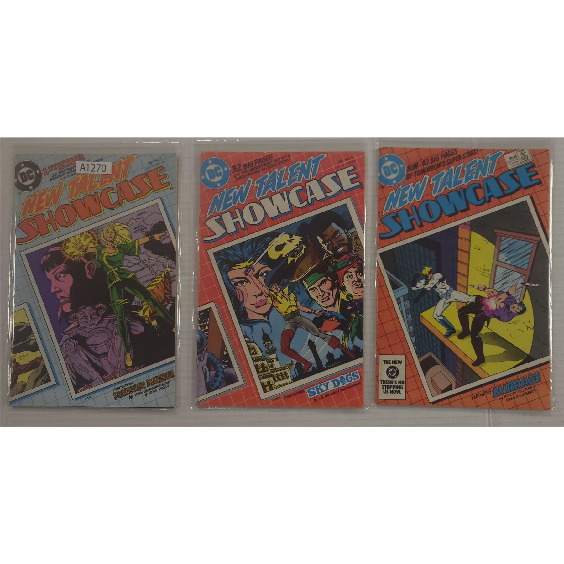 New Talent Showcase Comics X3 (A1270)