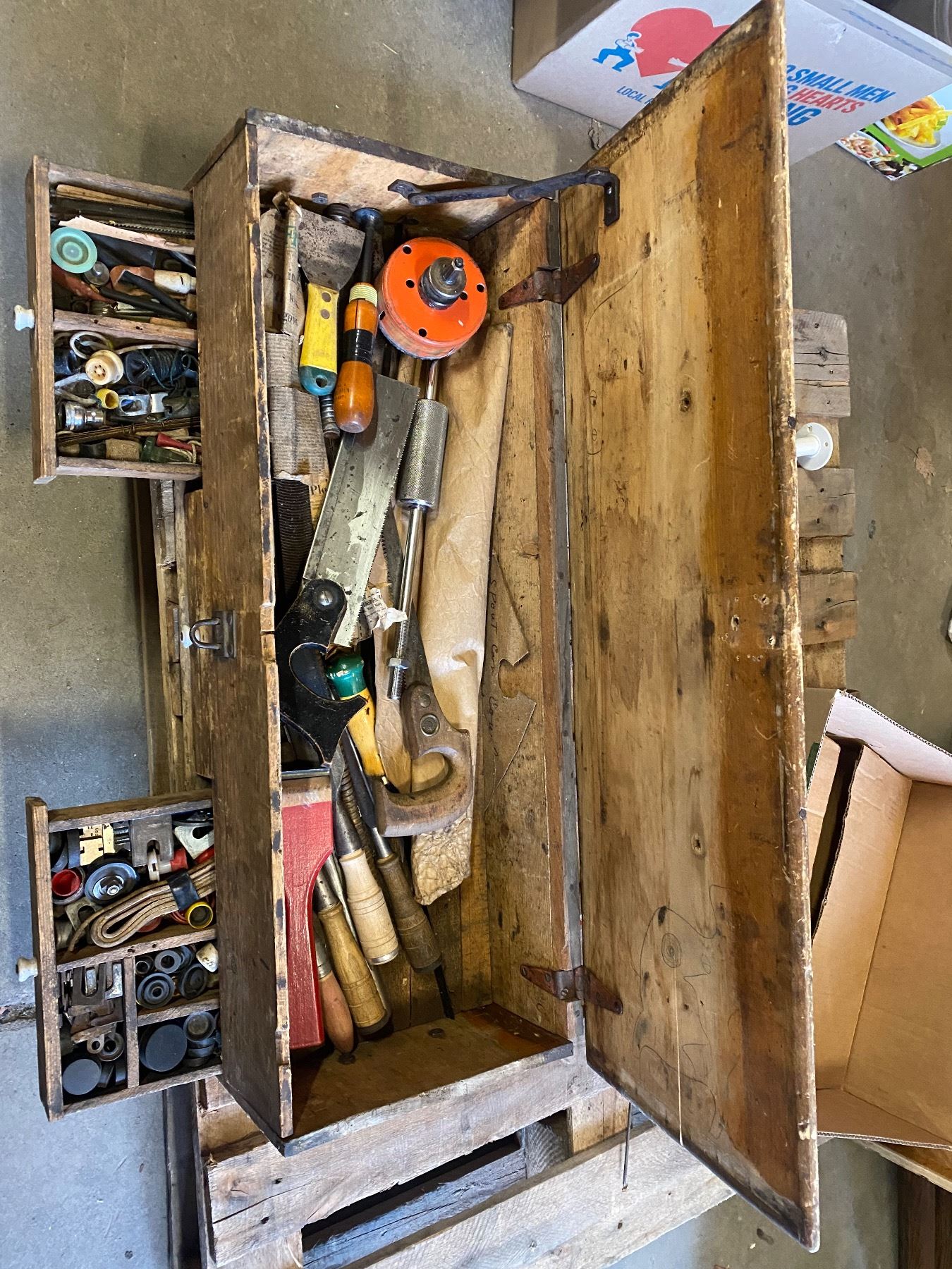 Toolbox and contents