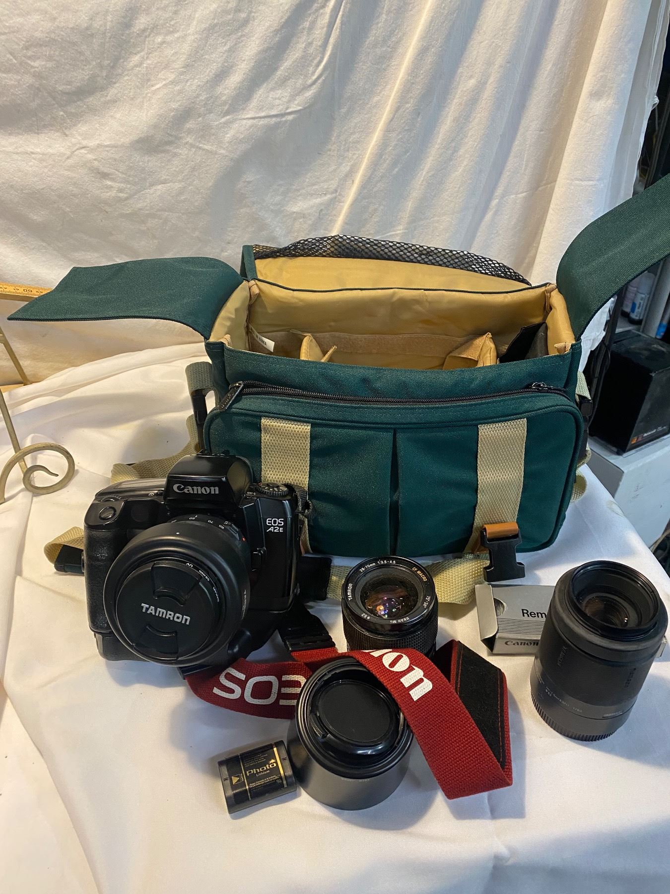 Cannon Camera and assorted lenses