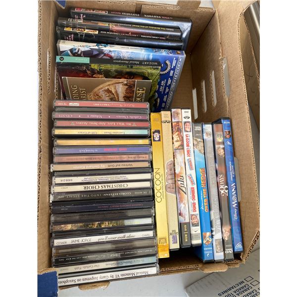 Dvds and cds