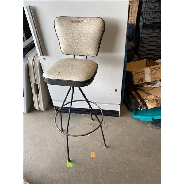 Vintage tall stool