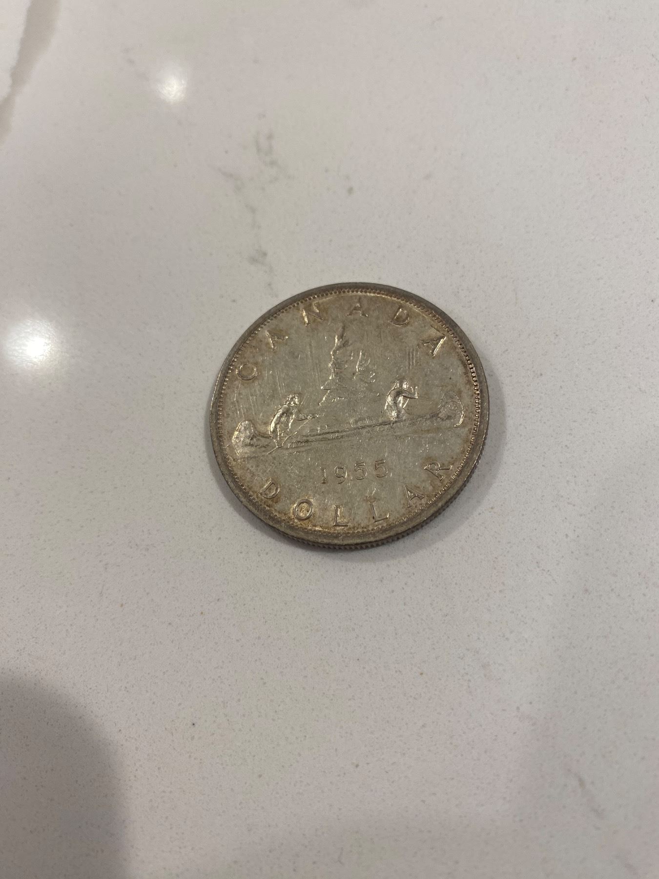 1955 silver dollar