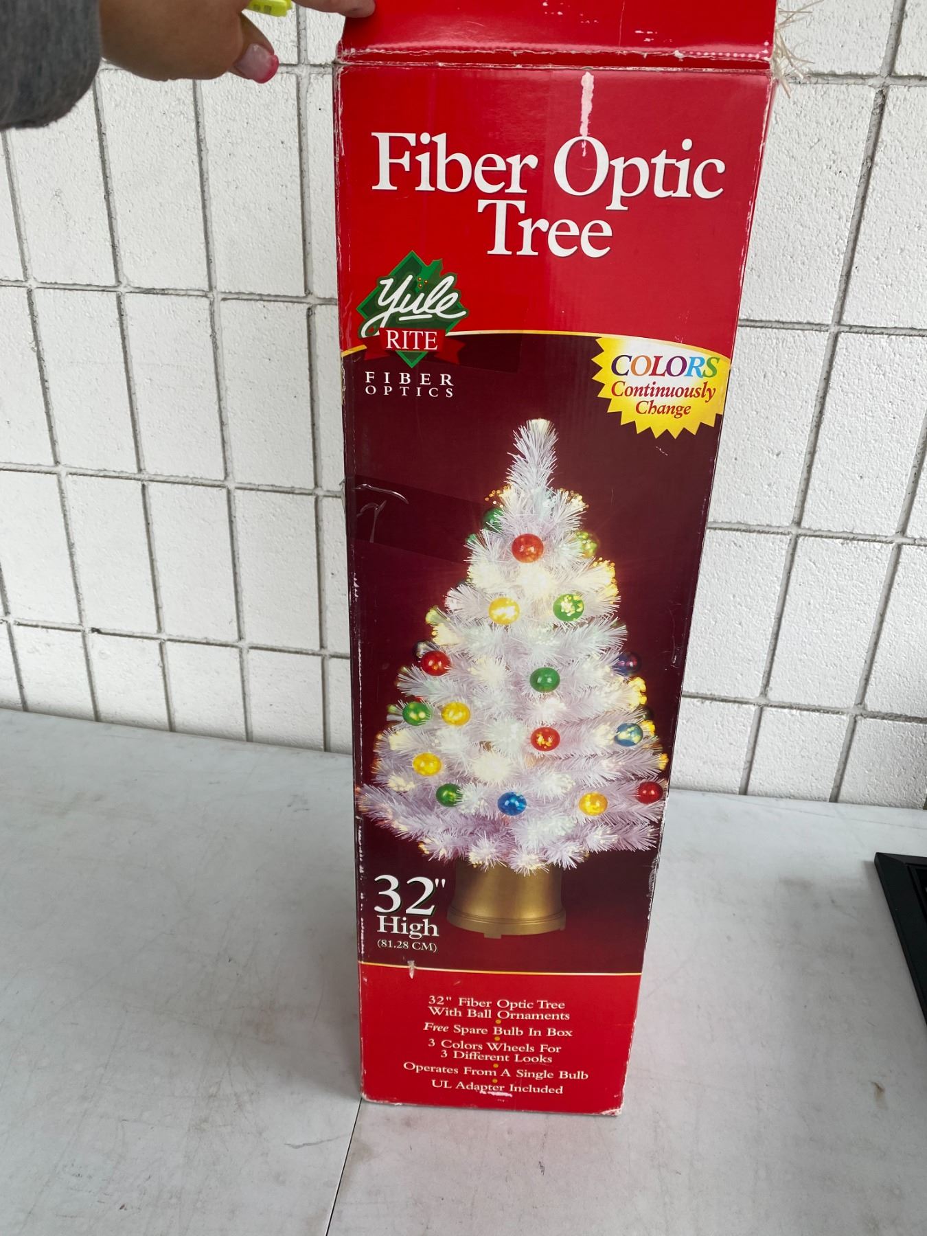 Fiber optic 32" tree