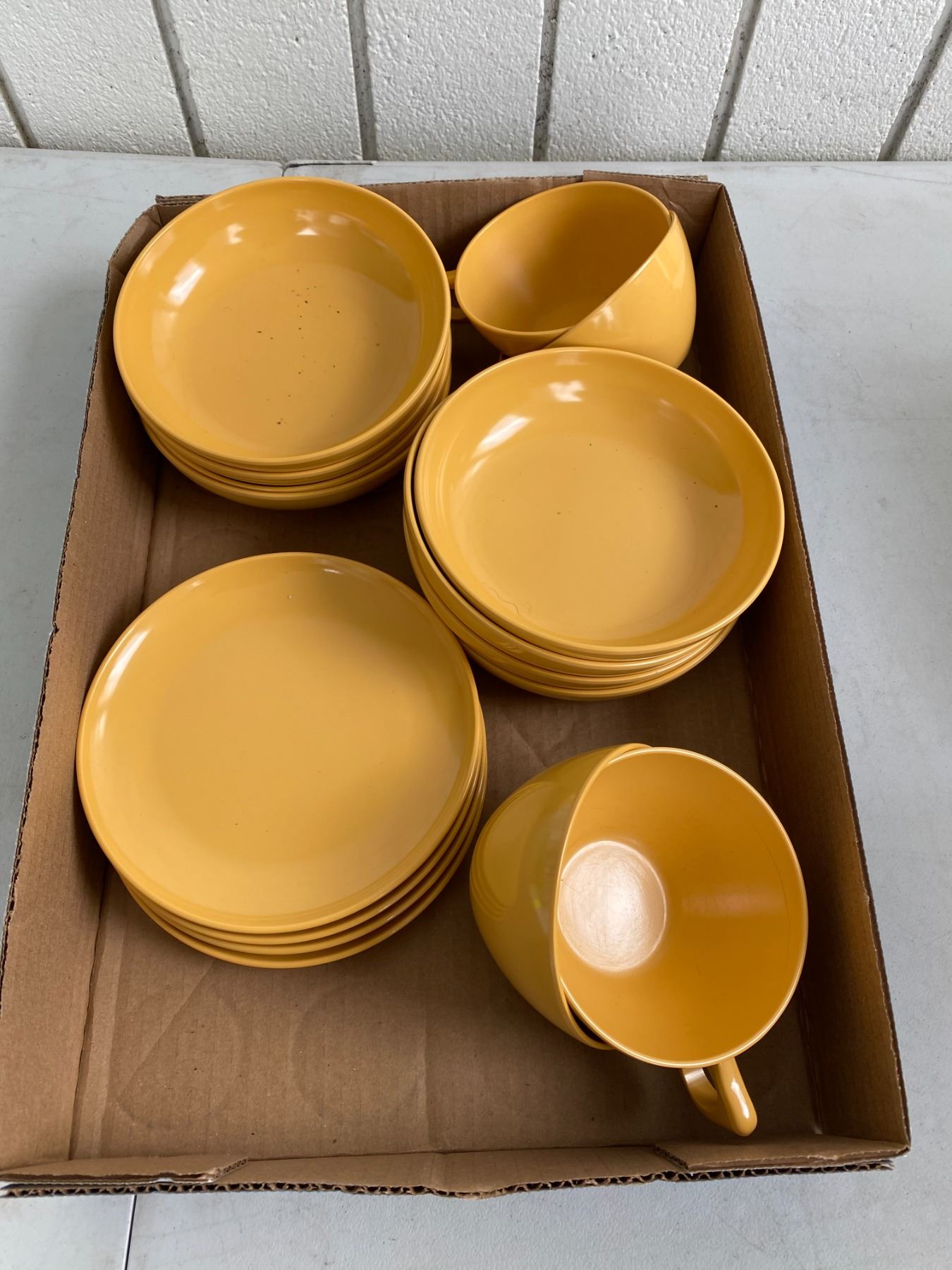 Aztec melamine dinnerware