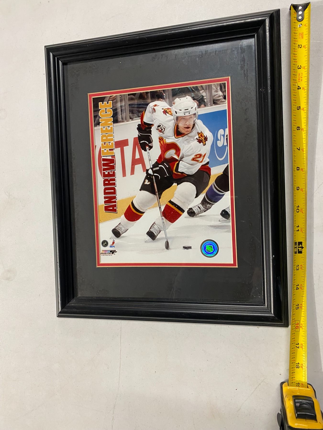 Andrew Ference wall hanging