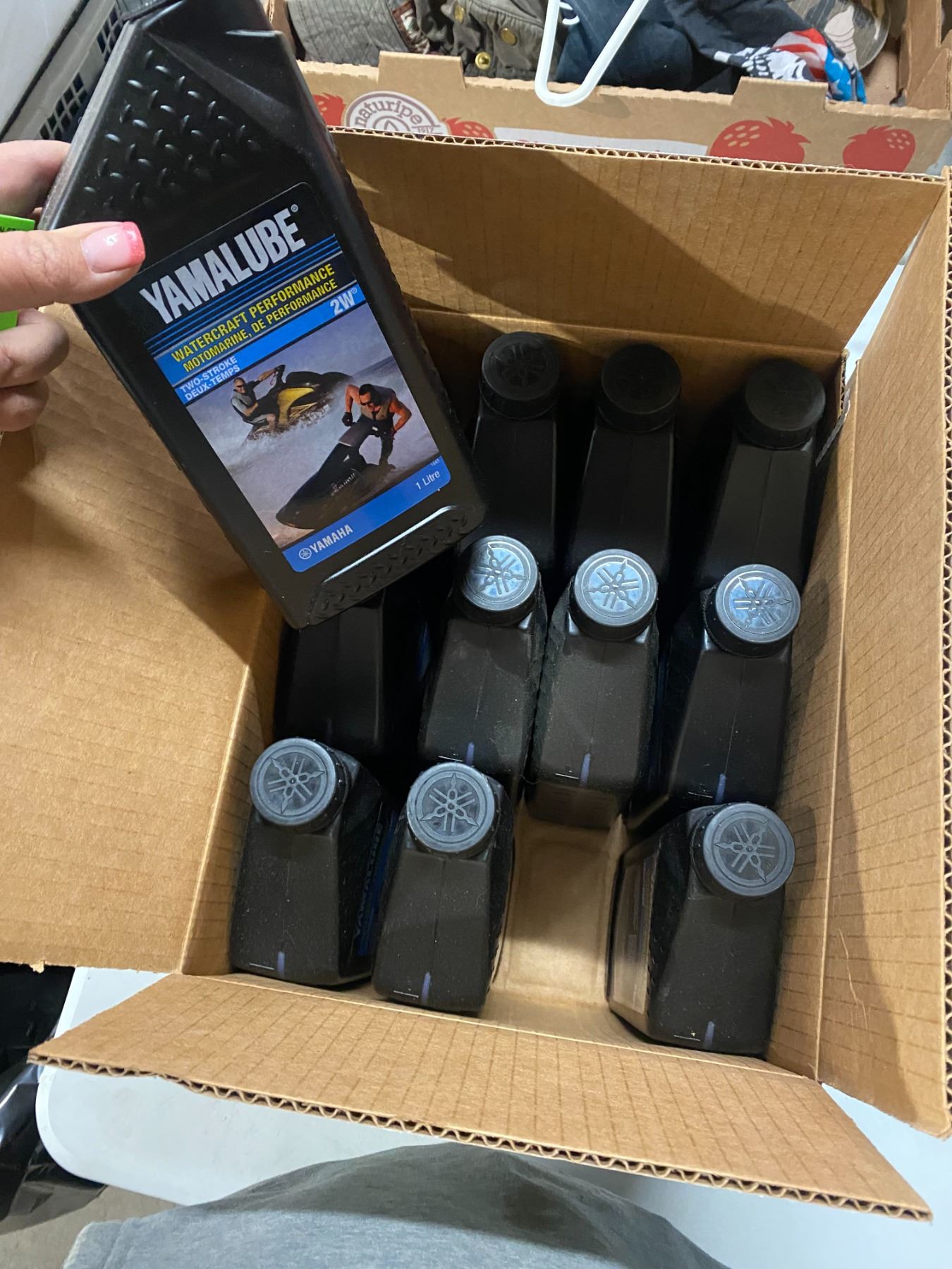 Case of new Yamalube