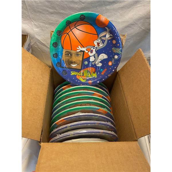 Space Jam 7 inch plates