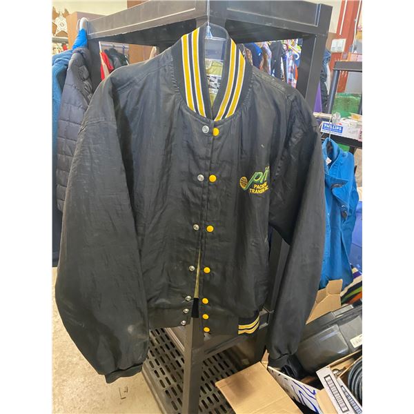 Vintage pacific rim transport Inc jacket large