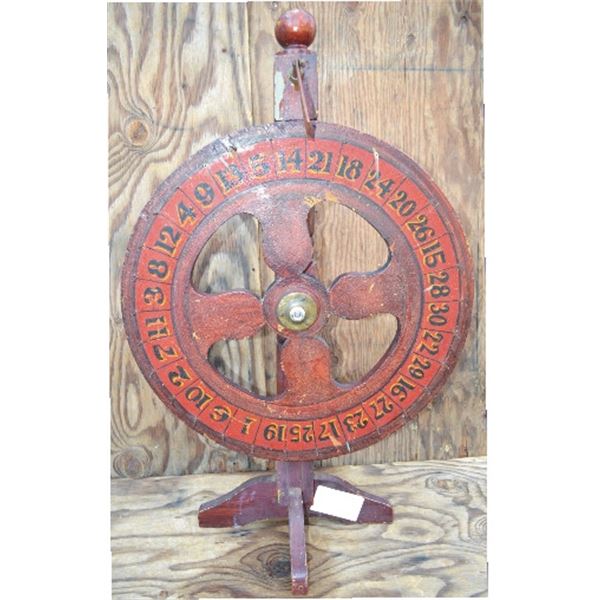 movie prop roulette wheel