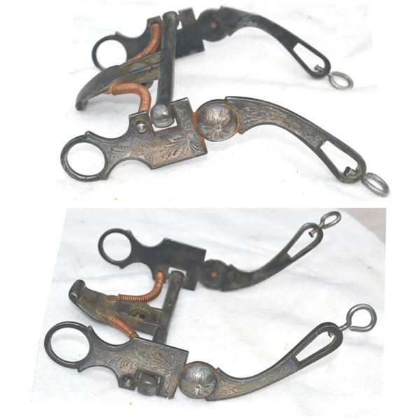 Eduardo Grijalva silver inlaid spade bit