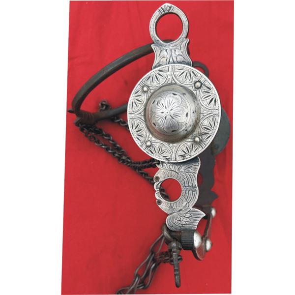 GS Garcia silver overlaid ring bit