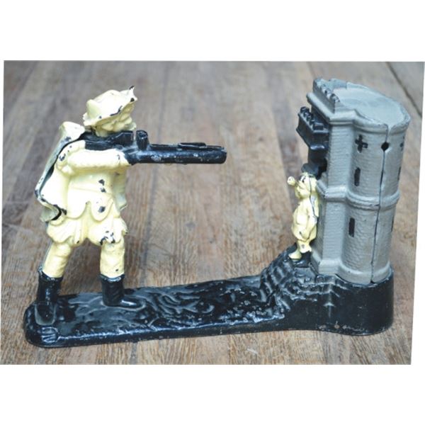 antique cast iron mechanical bank