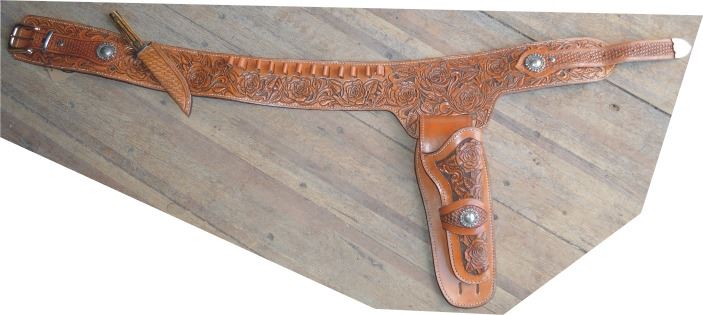 Pale Rider single buscadero rig, fits a Colt Peacemaker