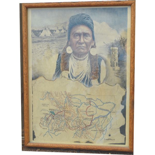 Chief Joseph historical print