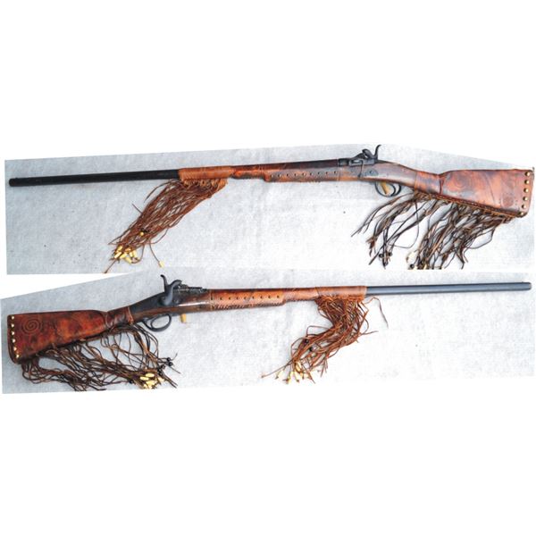 1850-60’s trapdoor long barrel rifle