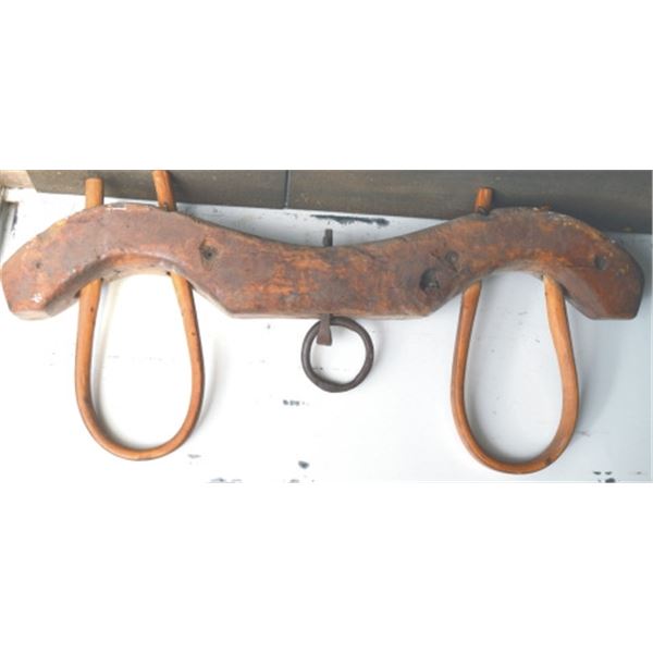 antique ox yoke