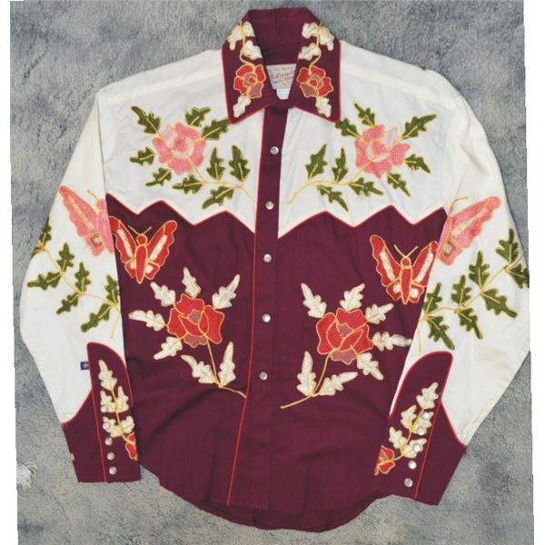 3 fancy western shirts- H Bar C large