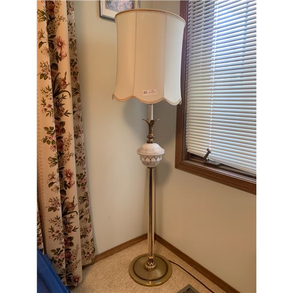 Ornate Floor Lamp Beck Auctions Inc