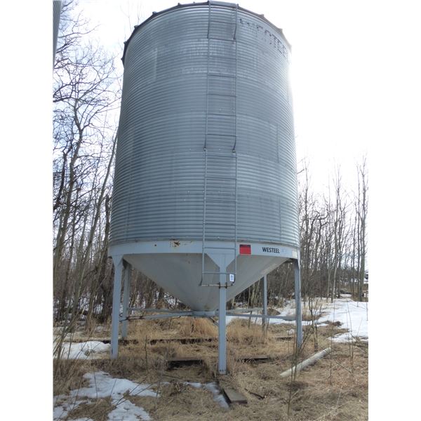 Westeel 6-Ring Hopper bin, double skid (to be moved by June 15th, MUST ...