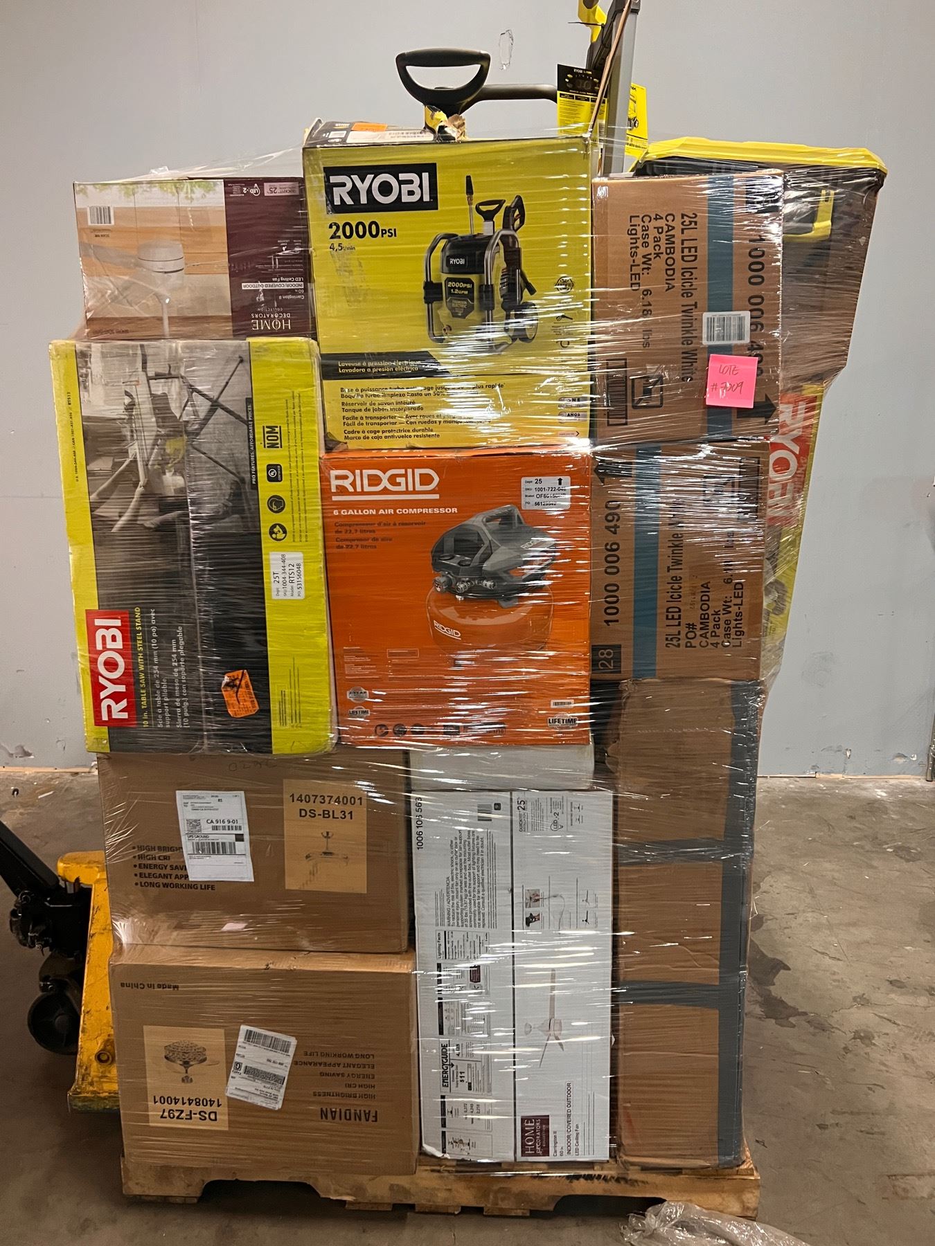 Lote #7009 - Pallet Home Depot