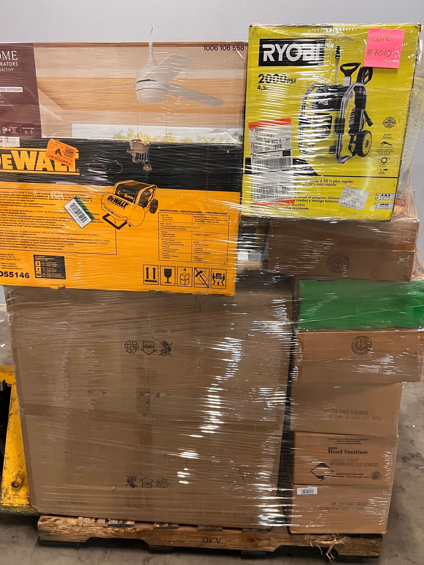 Lote #7010 - Pallet Home Depot