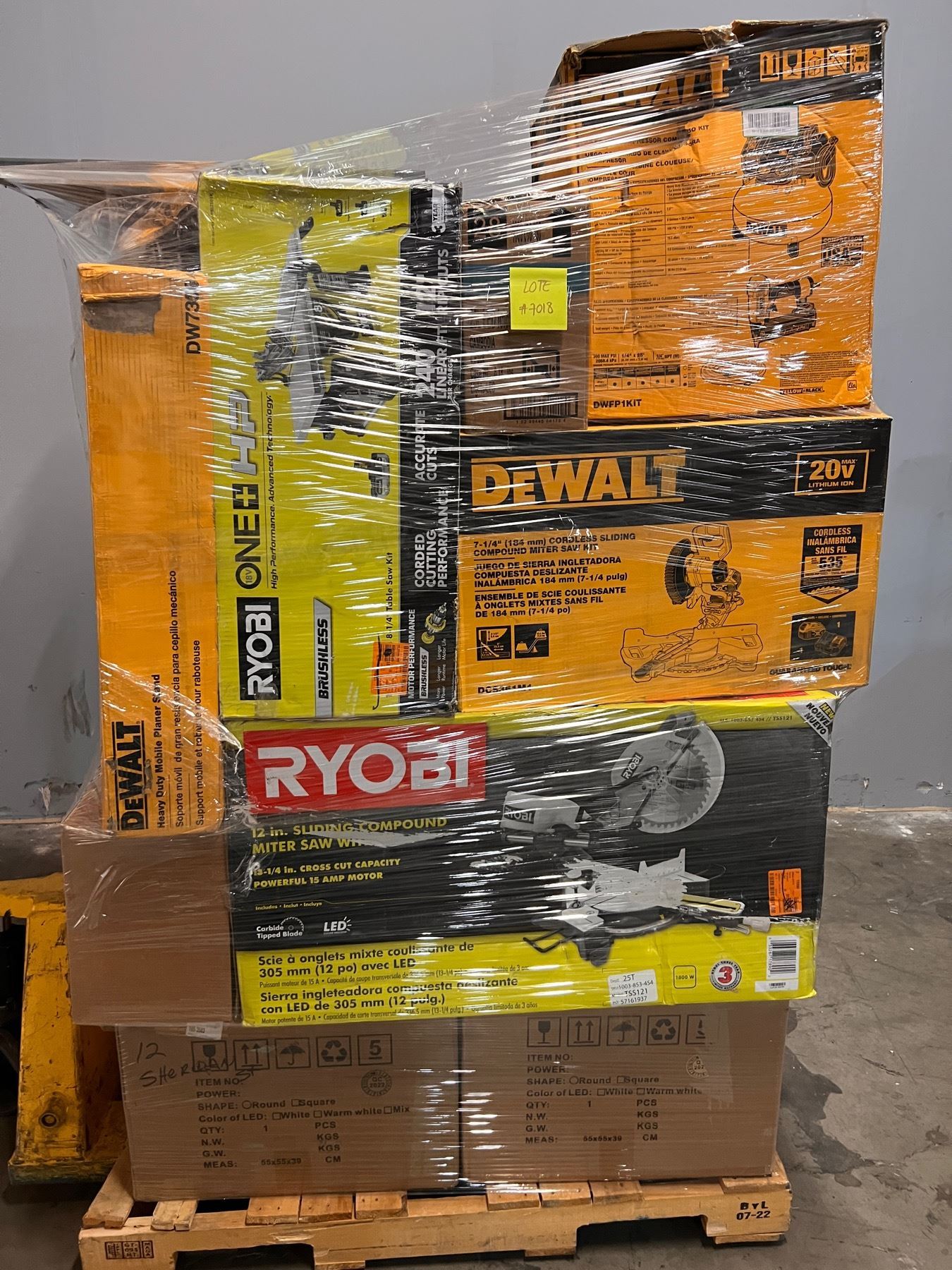 Lote #7018 - Pallet Home Depot