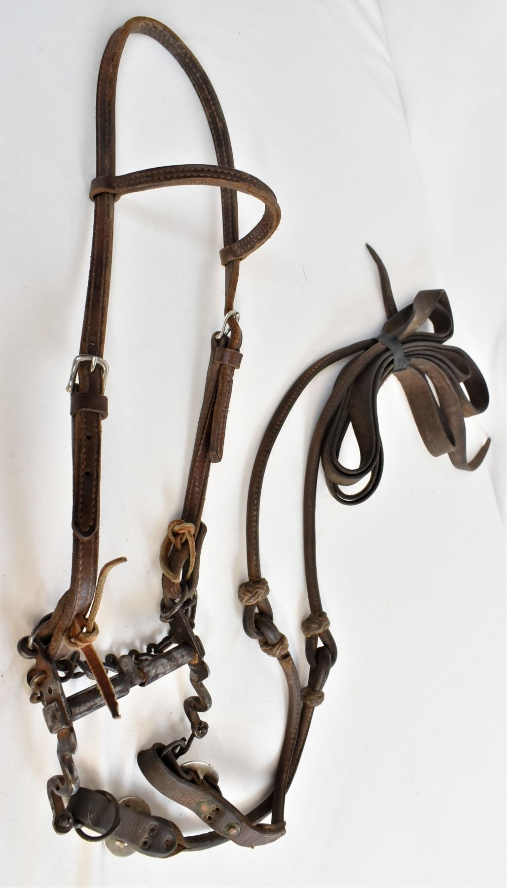 Antique Vintage Leather Bridle
