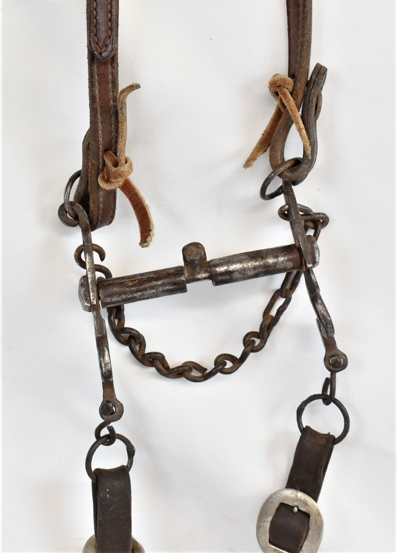 Antique Vintage Leather Bridle