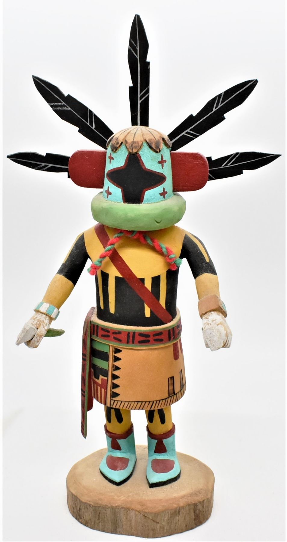 Hopi Chasing Star Kachina by Roxie Pela