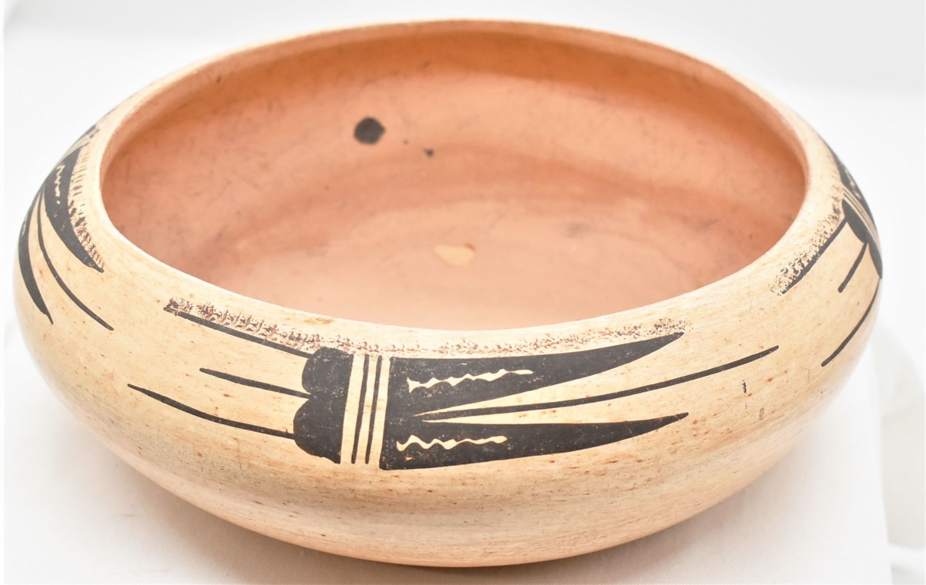 Historic Hopi Pottery Bowl by Tuvayounuma