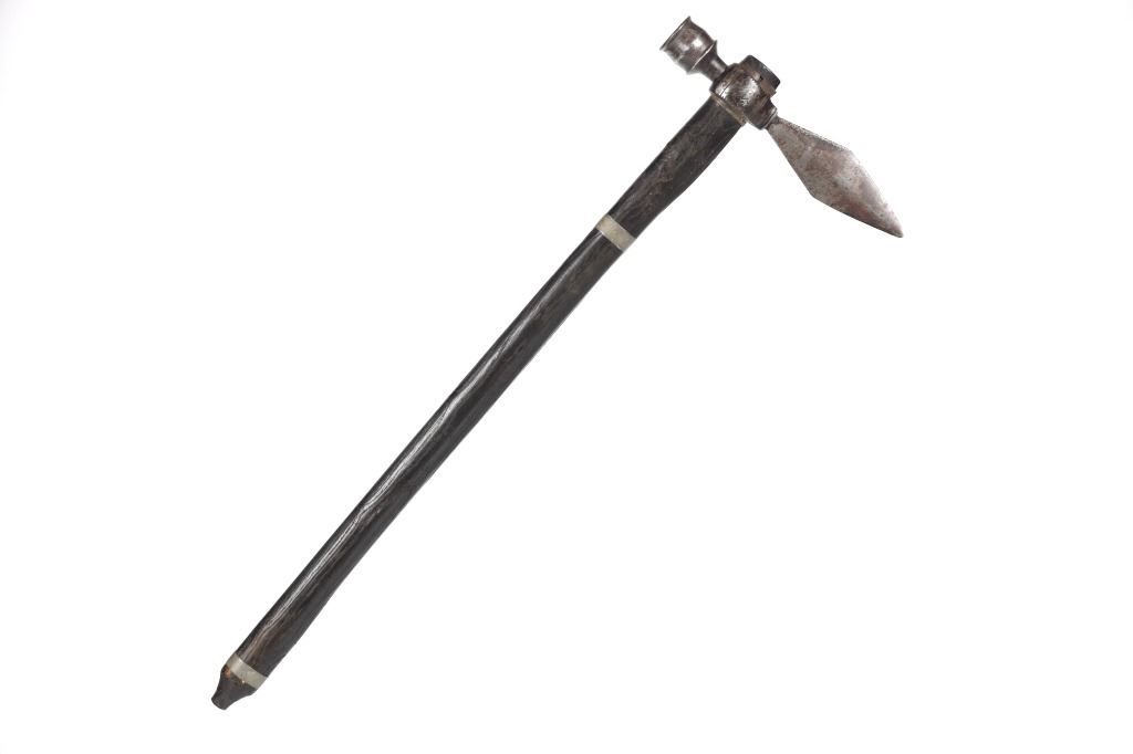 C. 1840 Potawatomi Spontoon Pipe Tomahawk