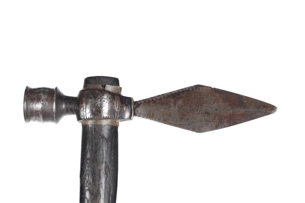 C. 1840 Potawatomi Spontoon Pipe Tomahawk